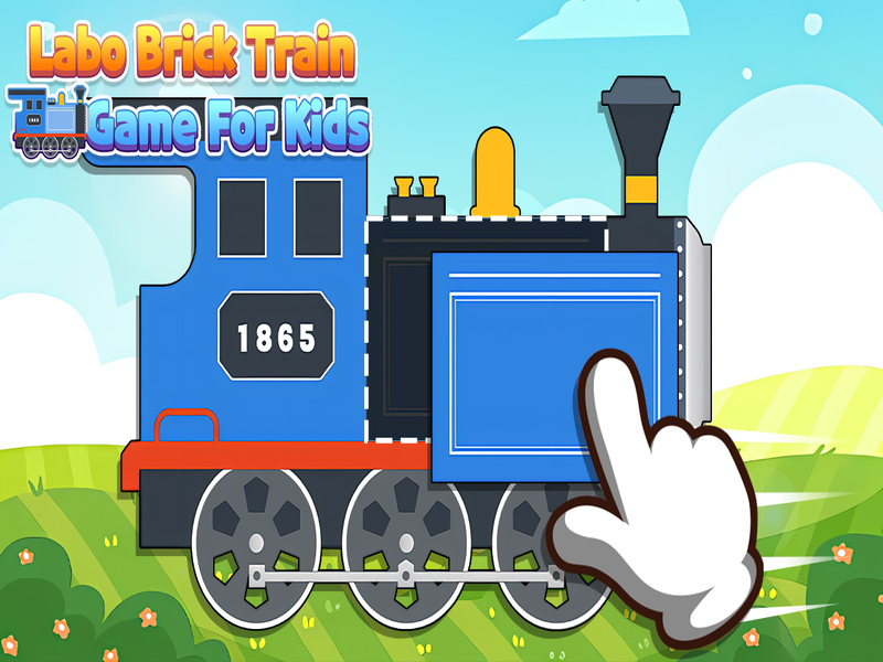 Labo Brick Train Game For Kids 🕹️ 在线游玩于Sgames