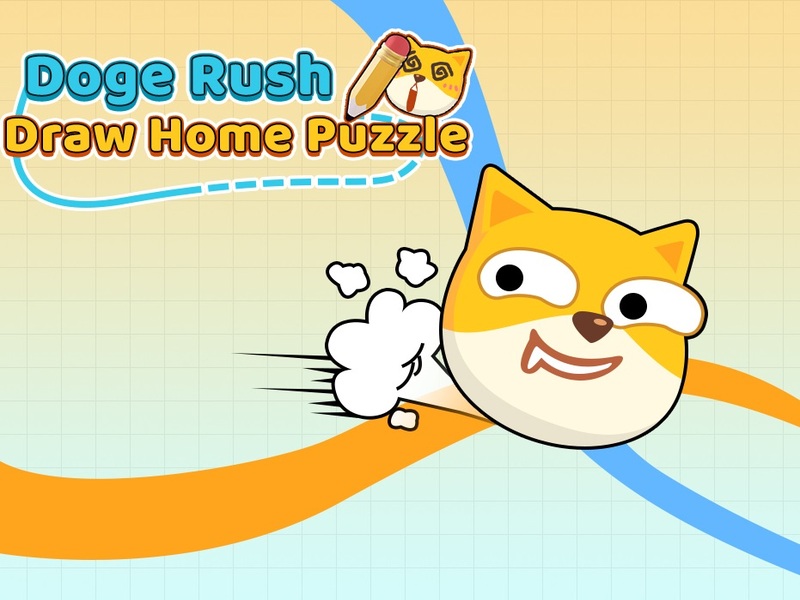 Doge Rush畫家拼圖 🕹️ 在线游玩于Sgames