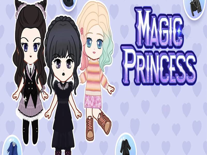 Magic Princess: Dress Up Doll 🕹️ 在线游玩于Sgames