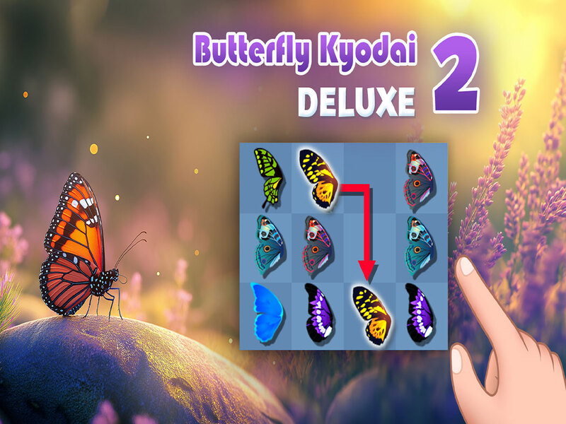 Butterfly Kyodai Deluxe 2 🕹️ 在线游玩于Sgames