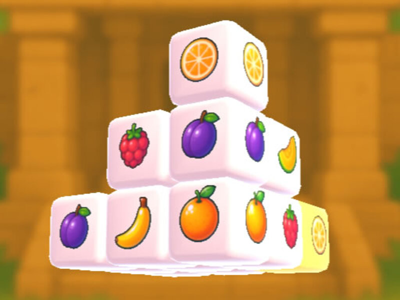 Mahjong Fruit 3d 🕹️ 在线游玩于Sgames