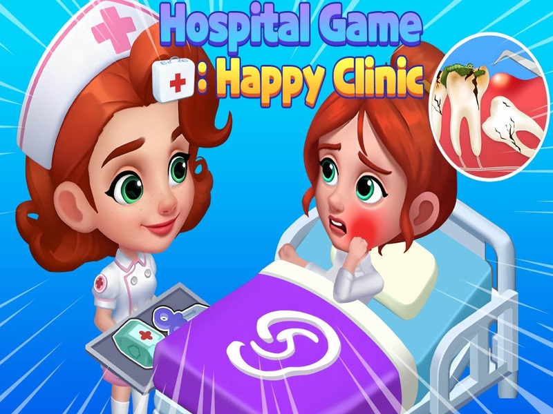 Hospital Game Happy Clinic 🕹️ 在线游玩于Sgames