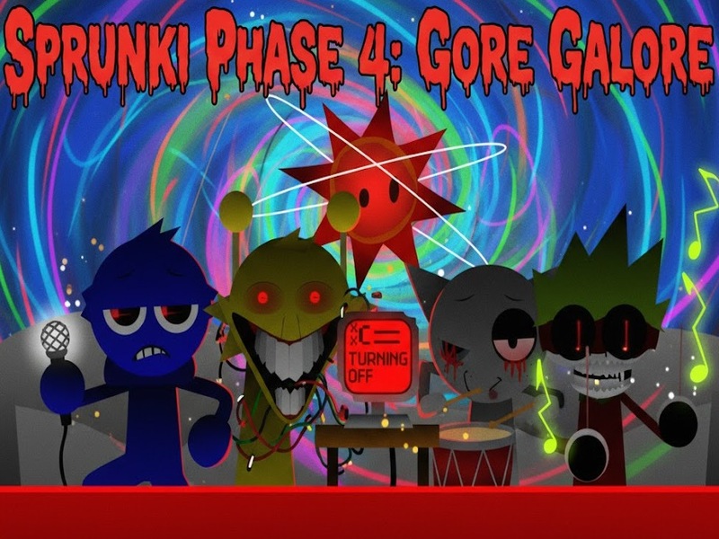Sprunki Phase 4: Gore Galore 🕹️ 在线游玩于Sgames